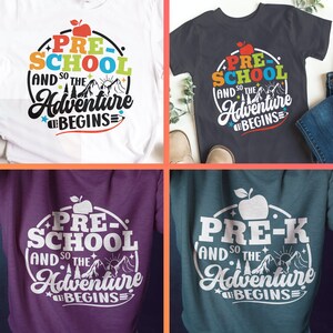 Back to School Svg Bundle| and so the Adventure Begins| 1st Day of ...