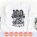 100 Days of School Svg Livin' That 3rd Grade Life 100th Day of Third ...