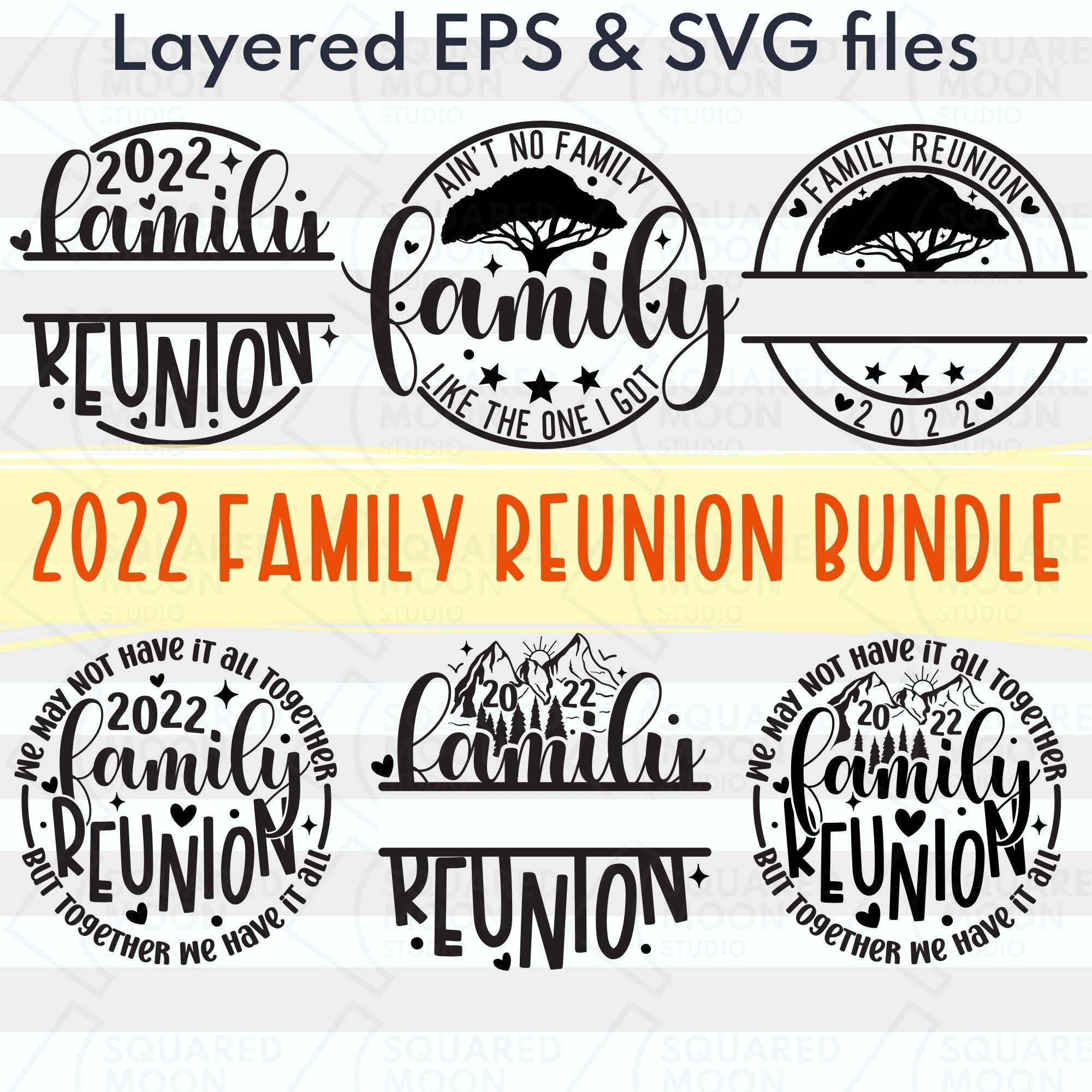 Family Reunion Svg Bundle Family Name Png Family Matching - Etsy