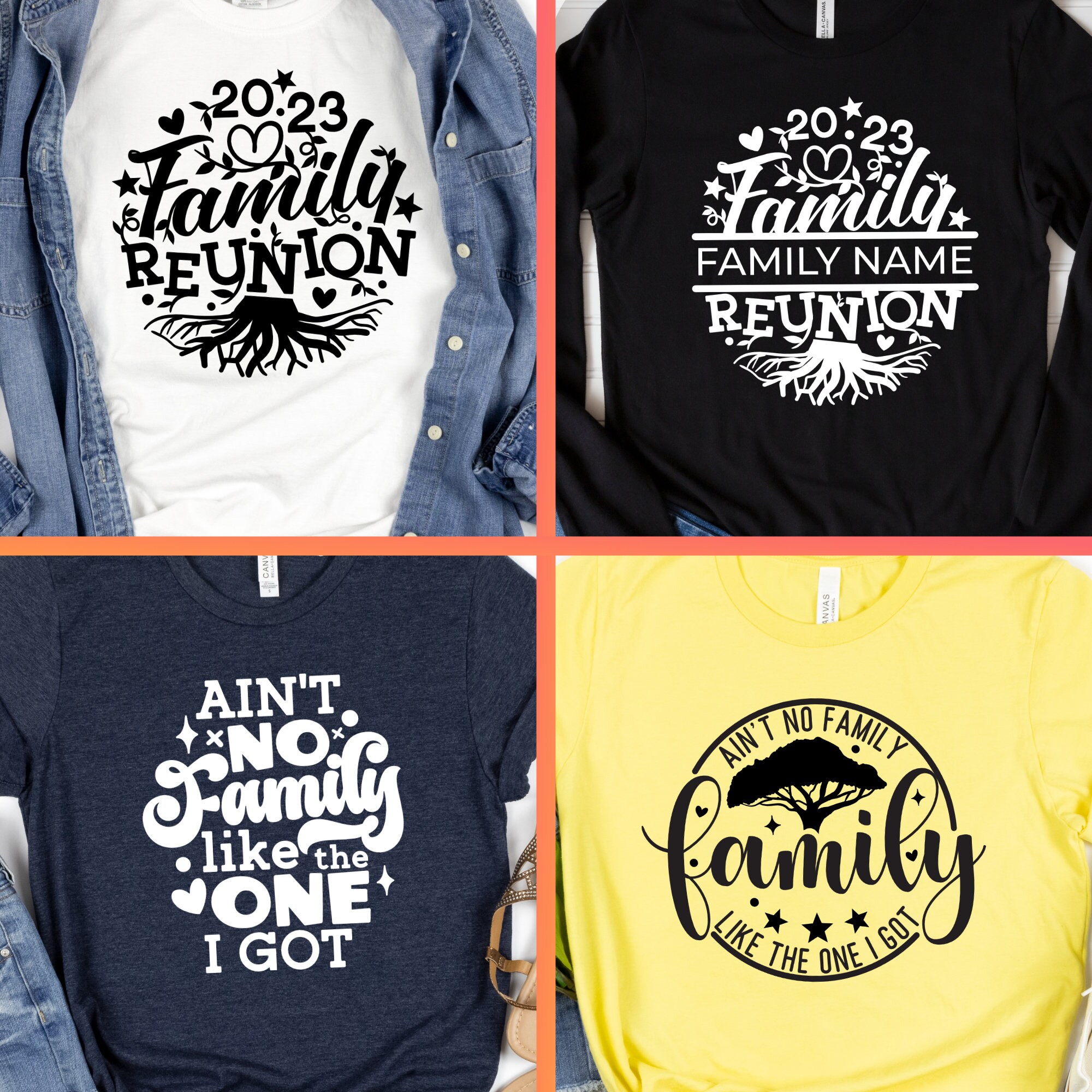 Family Reunion Svg Bundle Family Name Png Family Matching - Etsy Canada