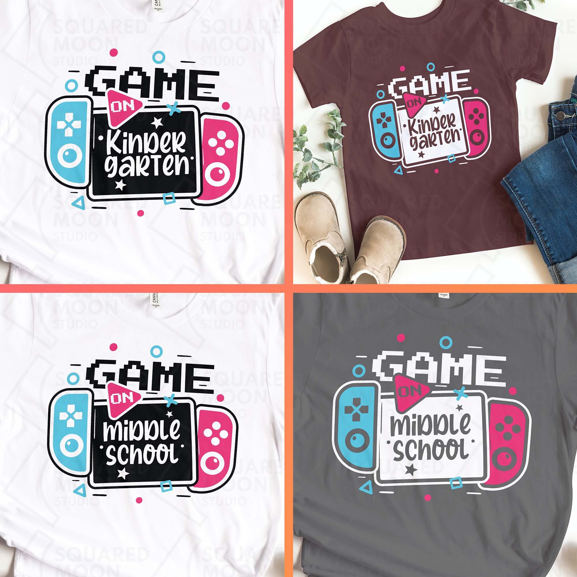 Back to School Svg Bundle First Day of School for Gamers - Etsy