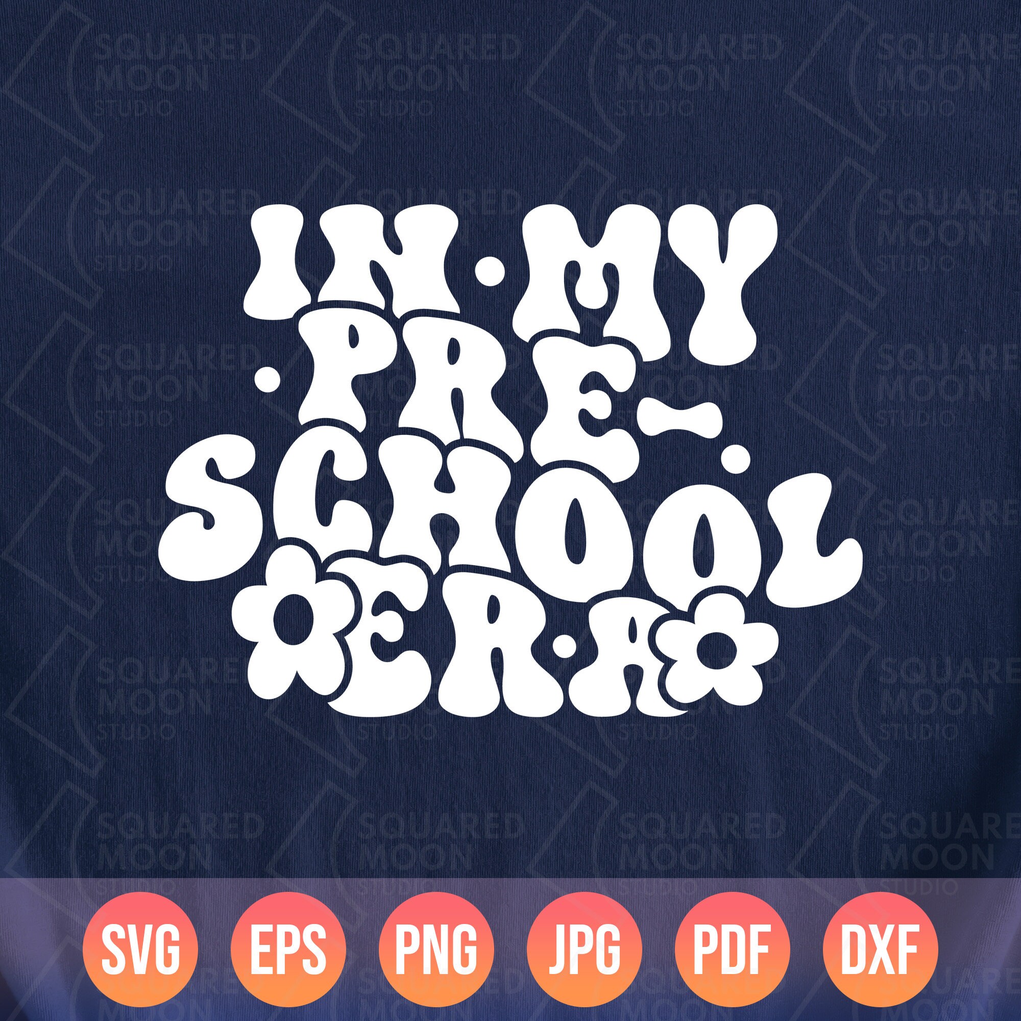 Back to School Svg Bundle| in My Kindergarten Era Svg| in My Preschool ...