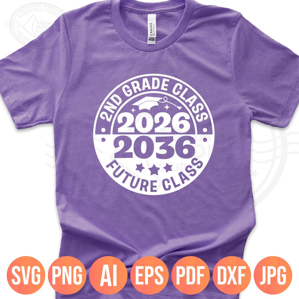 Future Class of 2036 Svg Png, 1st Day of Second Grade, Last Day of 2nd ...