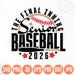Senior Baseball Svg Png, the Final Inning, Class of 2026 Shirt Design ...