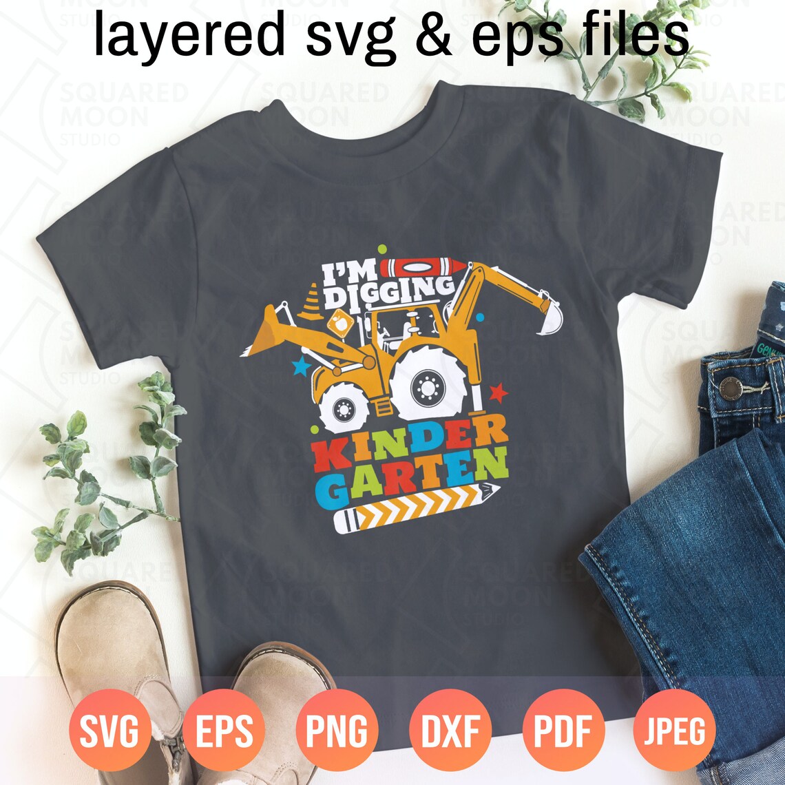Kindergarten Svg Png I'm Digging Kindergarten Svg Back - Etsy