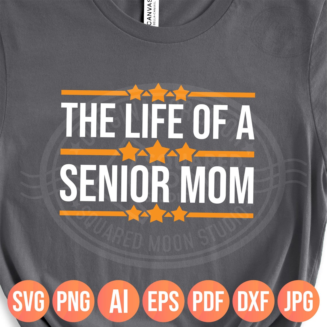 The Life of a Senior Mom SVG PNG: Class of 2026 Design (digital ...
