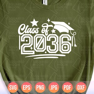 Class of 2036 Svg Png, Grow With Me Handprint Shirt Gift for Kids - Etsy