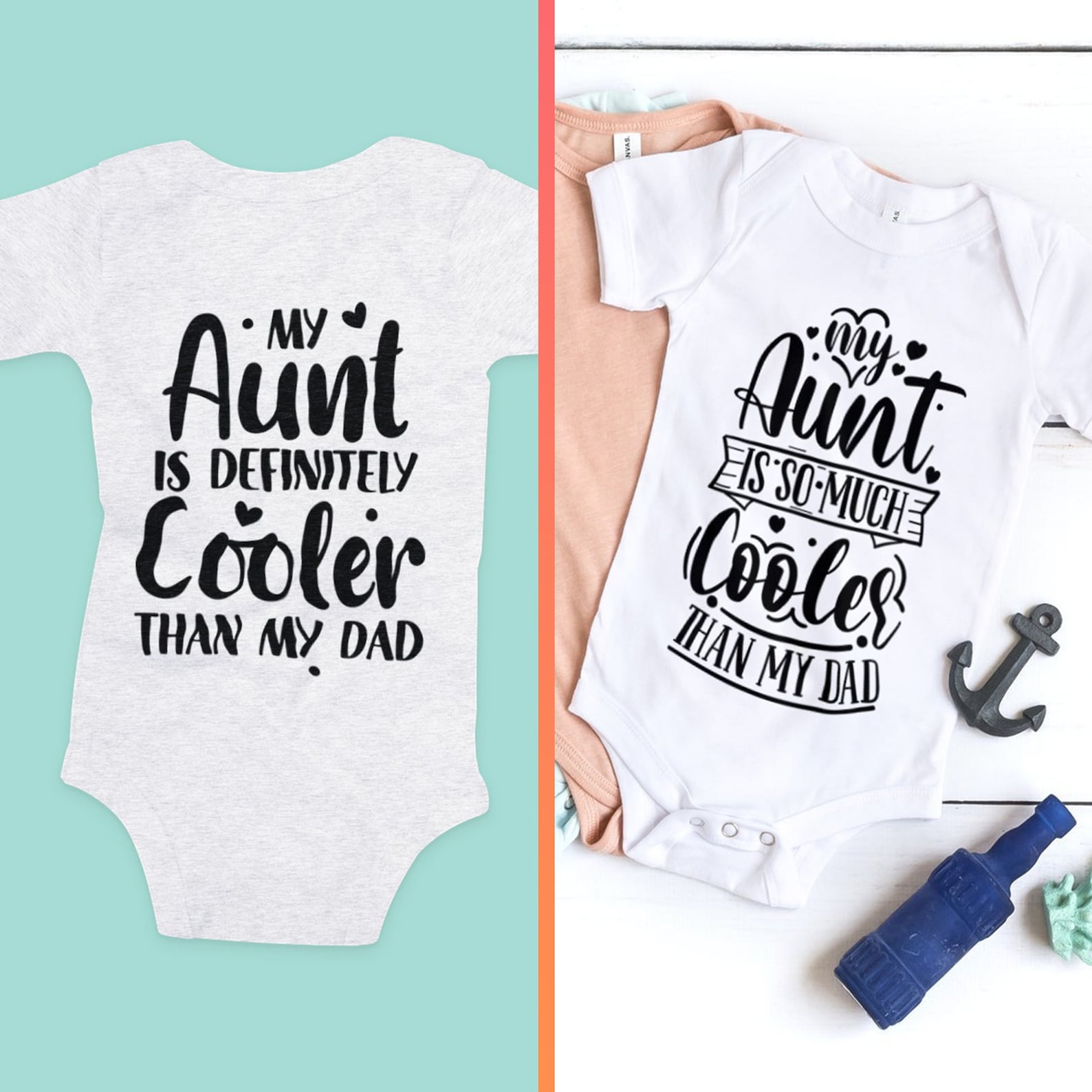Aunt Svg for Babies| Aunt Bundle| Auntie Svg Files| New Aunt Gift Baby ...