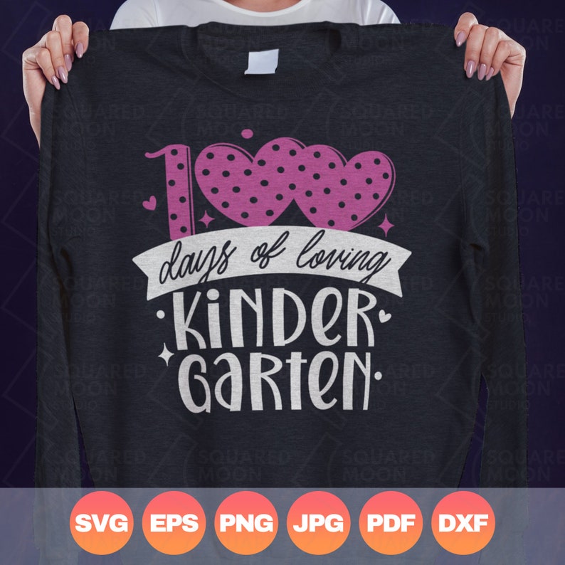 100 Days of School Svg Bundle 100th Day of Loving - Etsy