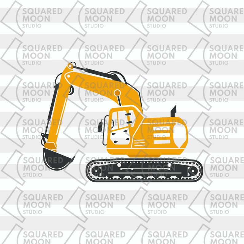 Construction Svg Bundle| Excavator Svg| Construction Svg Files for ...