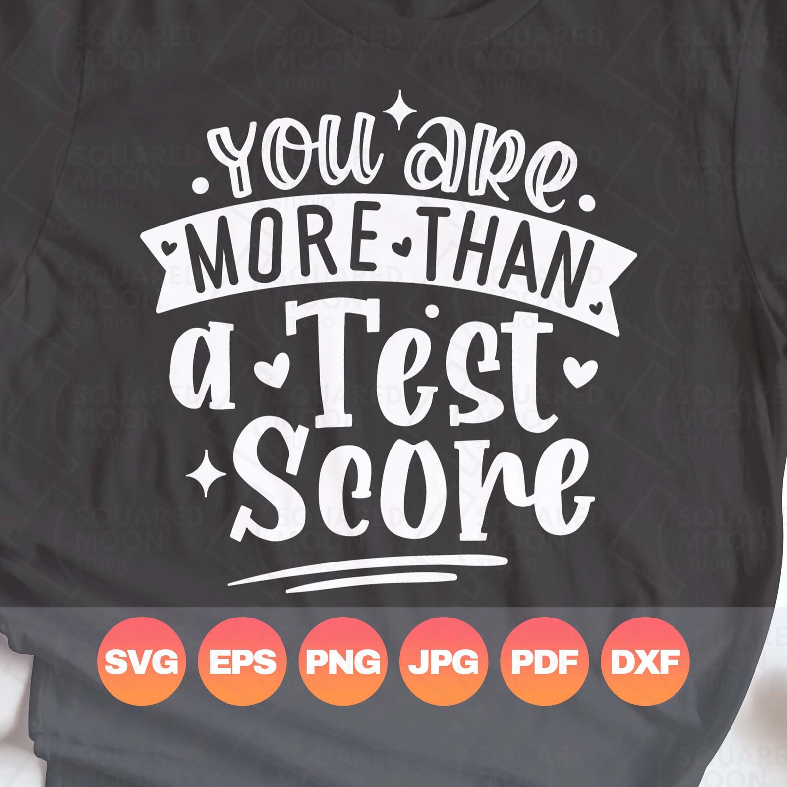 You Are More Than A Test Score Svg Test Day Svg Testing Svg | Etsy