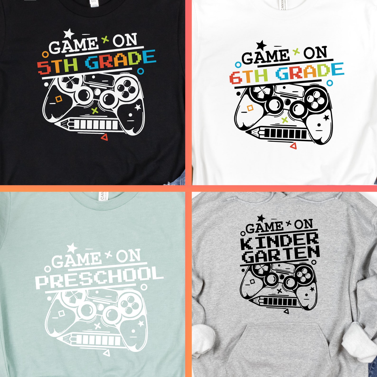 Back to School Svg First Day of School Svg Gamer Teacher Svg Shirt Game ...