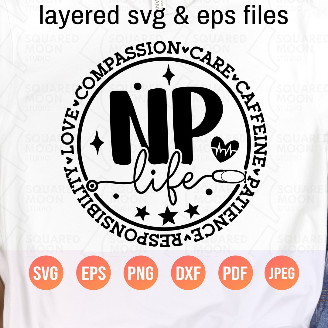 NP Life Svg Png| Nurse Practitioner Svg| Funny Coworkers Gift for Men ...