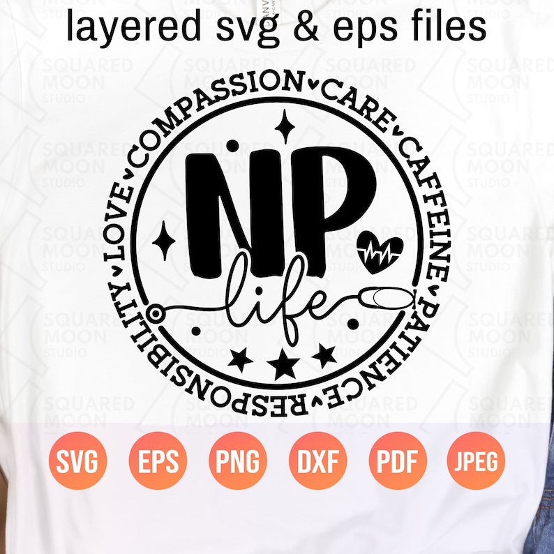 NP Life Svg Png| Nurse Practitioner Svg| Funny Coworkers Gift for Men ...