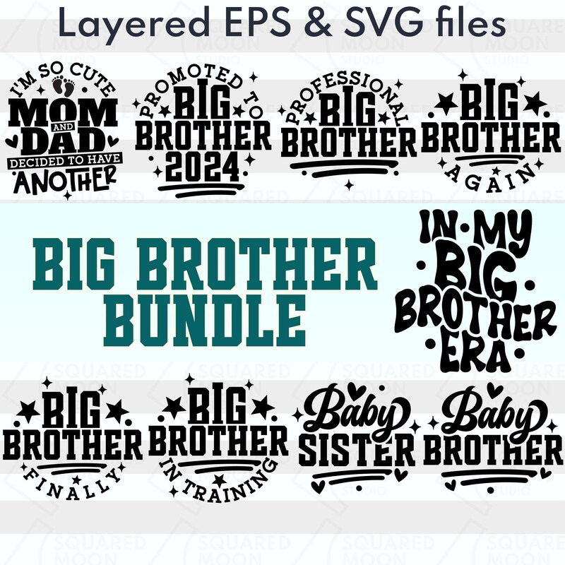 Big Brother Svg - Etsy