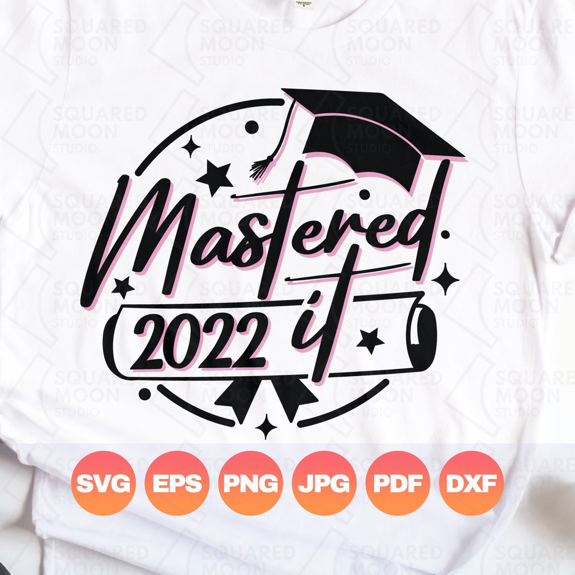 Mastered It Svg Master Degree Graduation Svg 2022 MBA - Etsy