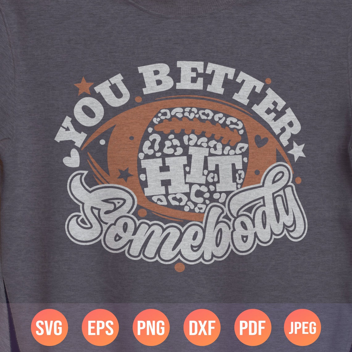 You Better Hit Somebody Svg Football Svg Football Mom Svg - Etsy