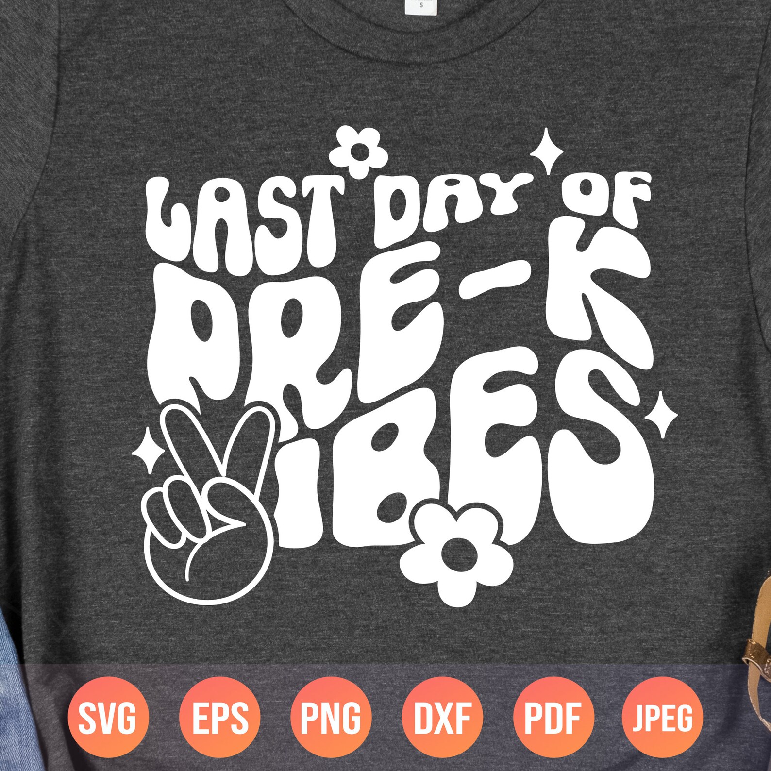 Last Day of School Teacher Svg Png Last Day of Pre K Vibes Svg Retro ...