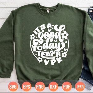 It's a Good Day to Teach VPK Svg Png Voluntary Prekindergarten Teacher ...