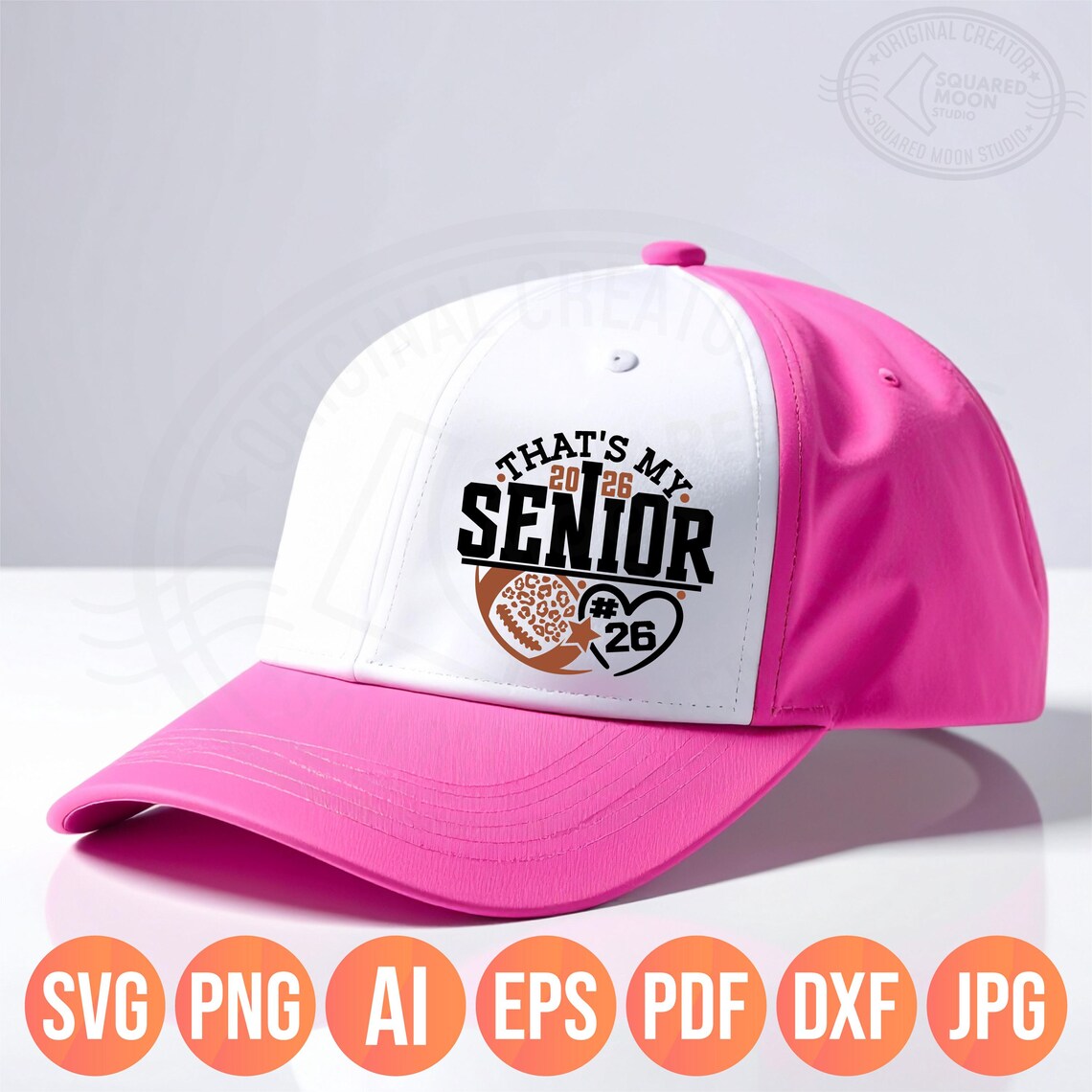 Football Senior Mom Svg Png, That's My Senior Svg, DIY Personalized ...