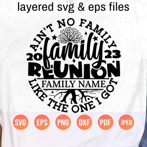 Family Reunion Svg Png Aint No Family Like the One I Got Svg - Etsy