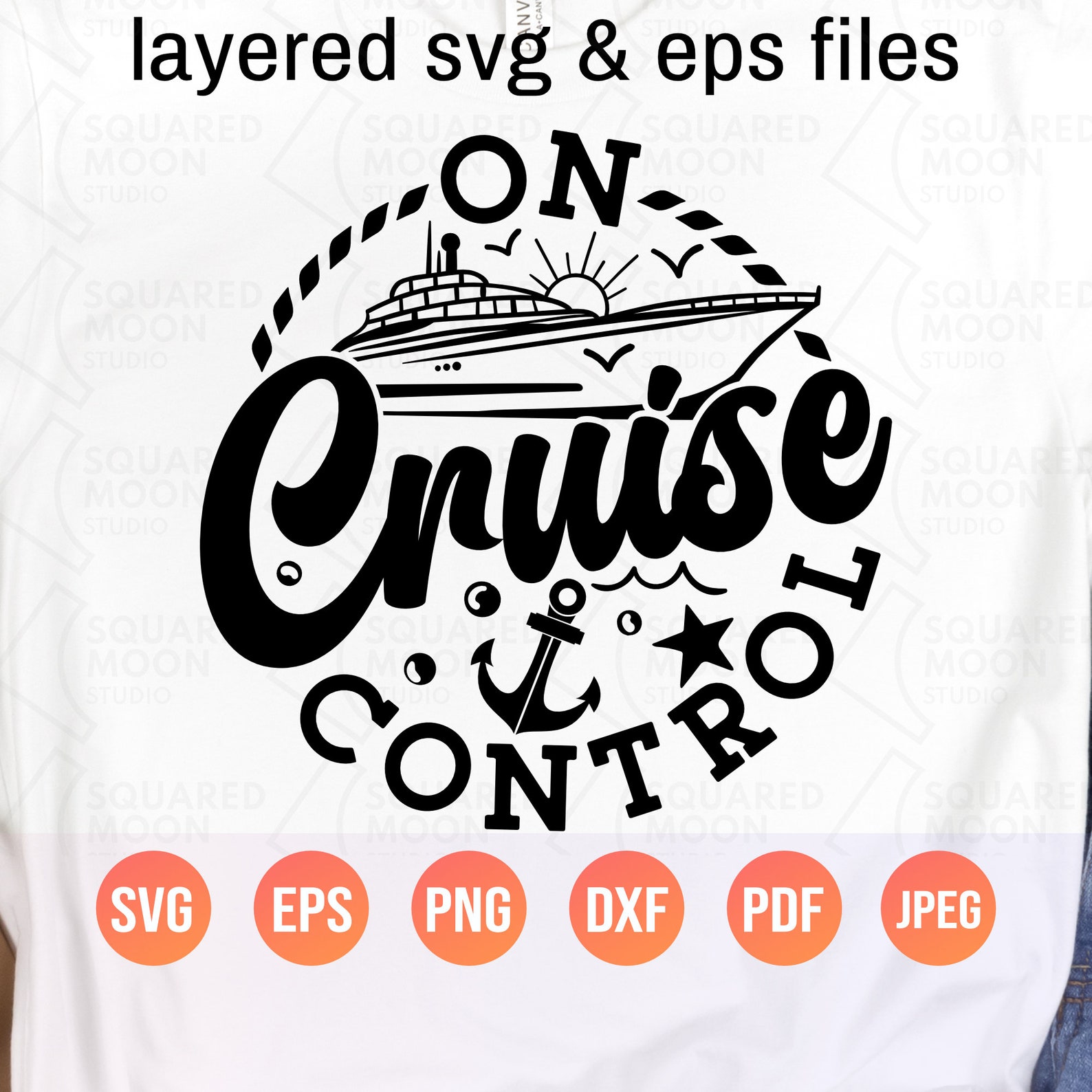 On Cruise Control Svg Png Dxf Family Cruise Trip Matching - Etsy