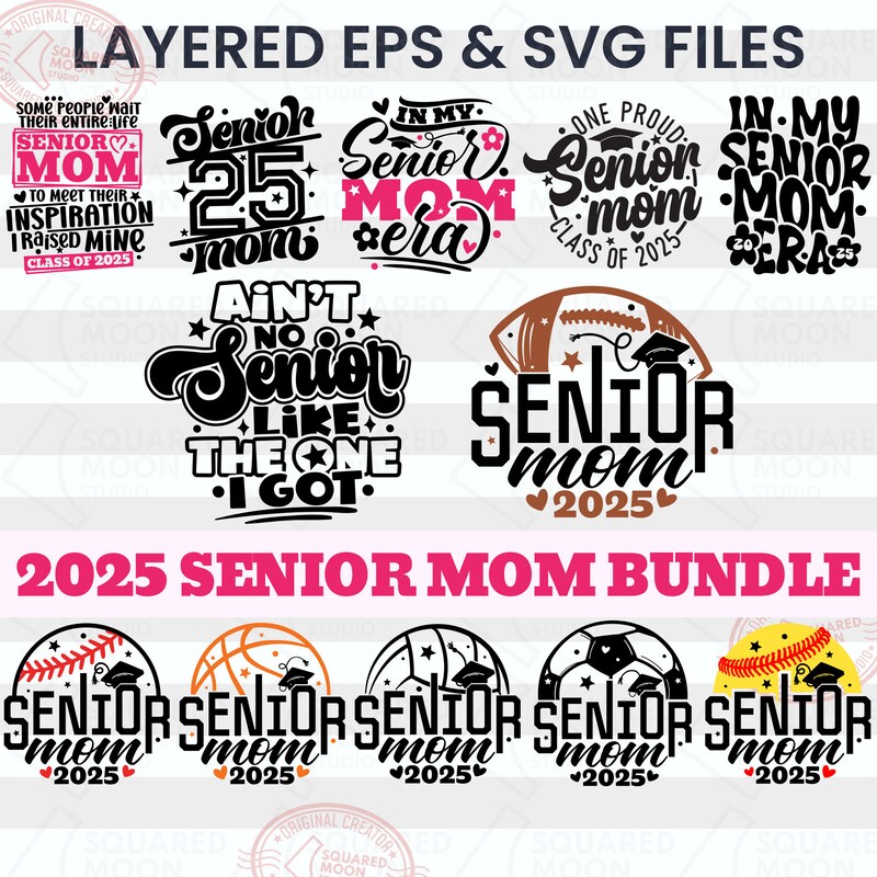 Senior Mom Svg - Etsy
