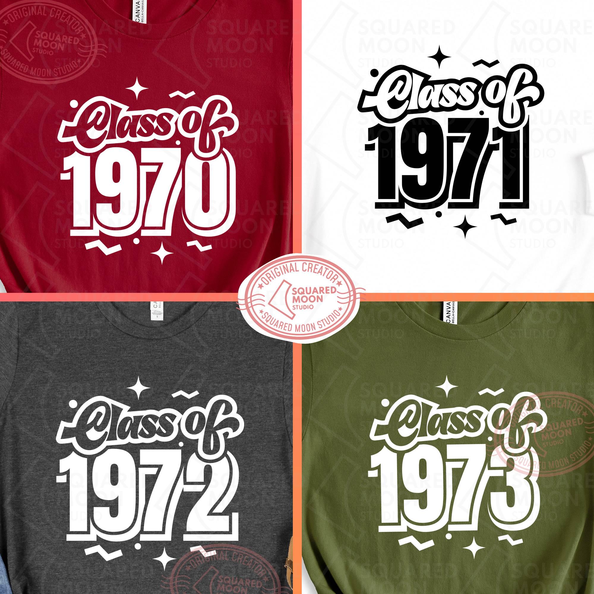 Class Reunion Svg Png Bundle From 1970 to 1979, 70s' High School ...