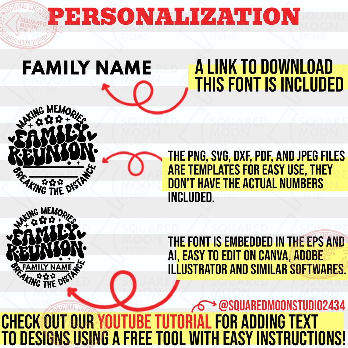 Family Reunion SVG PNG, Making Memories Breaking the Distance, Retro ...