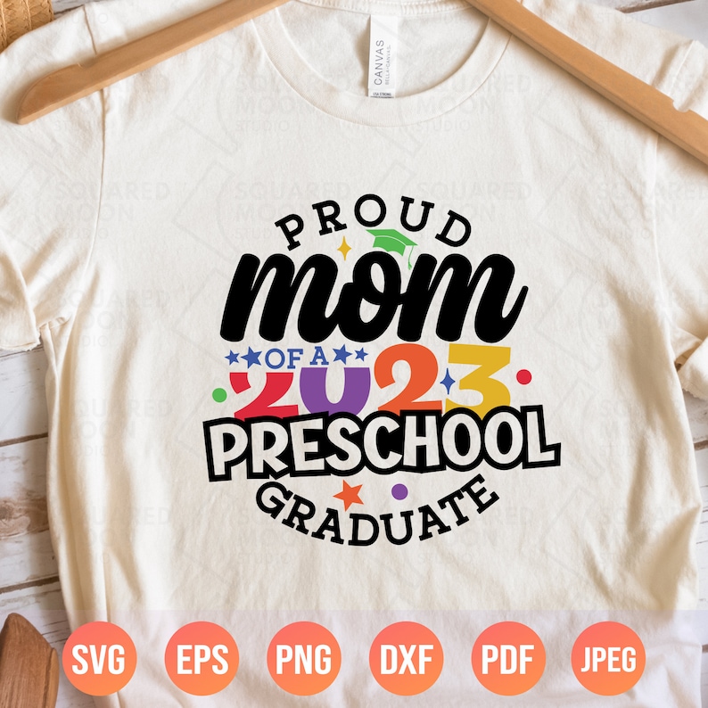 Preschool Graduation Svg Png Proud Family of a 2023 Preschool - Etsy