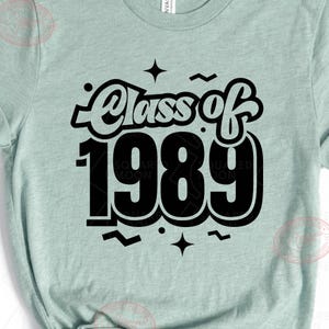 Class Reunion Svg Png Bundle From 1980 to 1989, 80s' High School ...