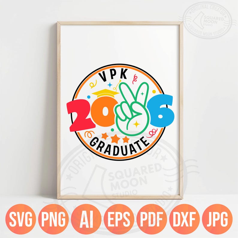 VPK Graduation 2026 SVG PNG: Last Day of School Digital Files - Etsy