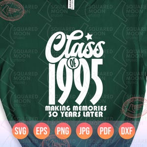 Ain't No Class Like the One We Got Svg Png, Class of 1995 for 30th High ...