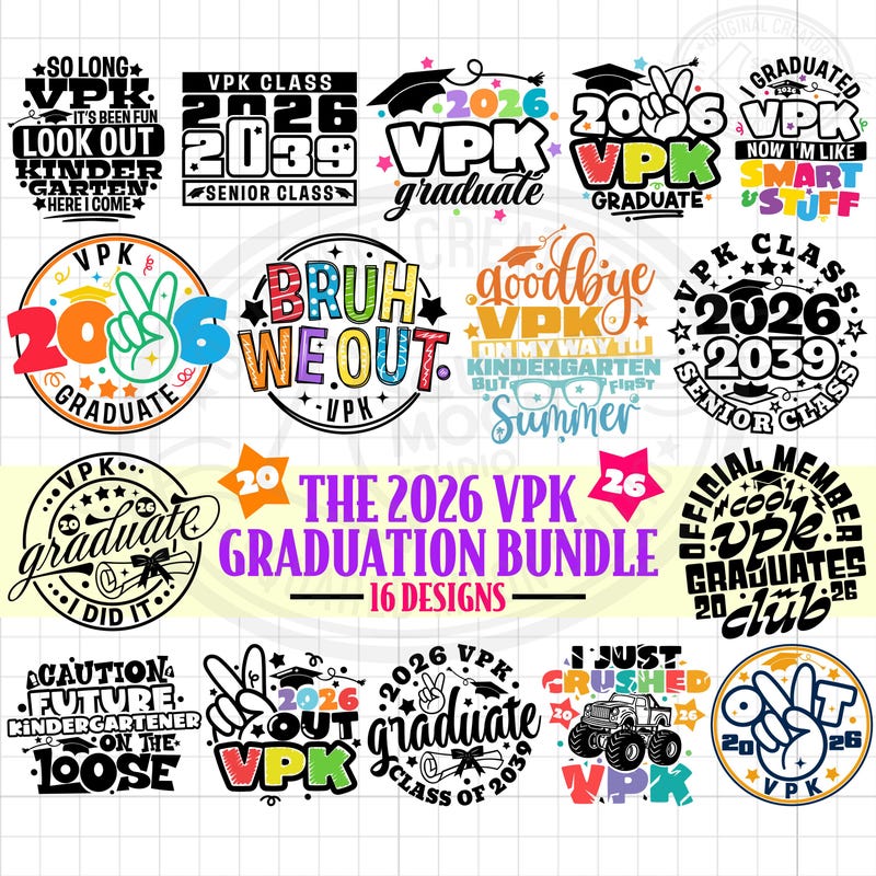 2026 Vpk Graduation Svg - Etsy