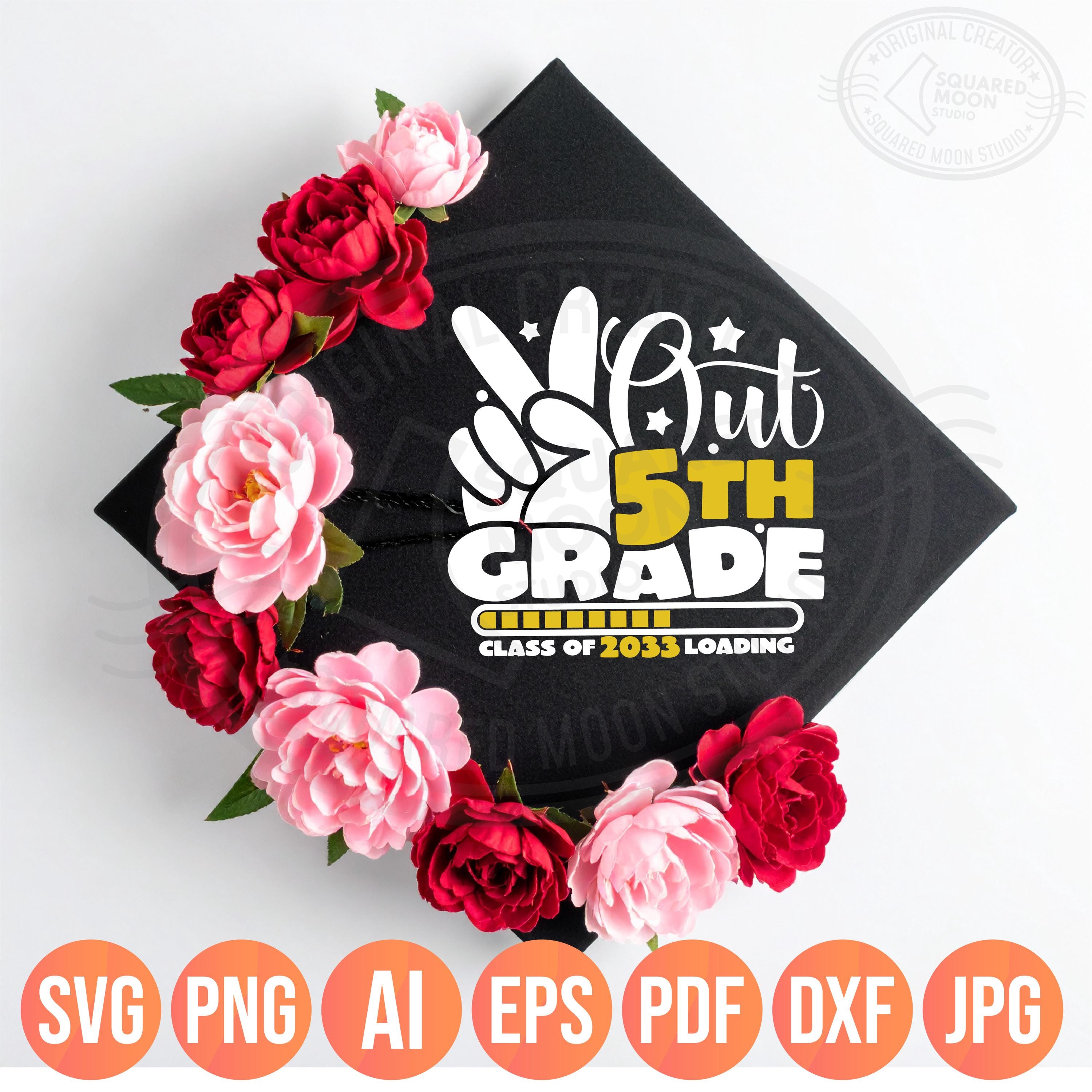 5th Grade Graduation SVG PNG, Class of 2033 Loading, 2026 Fifth Grade ...