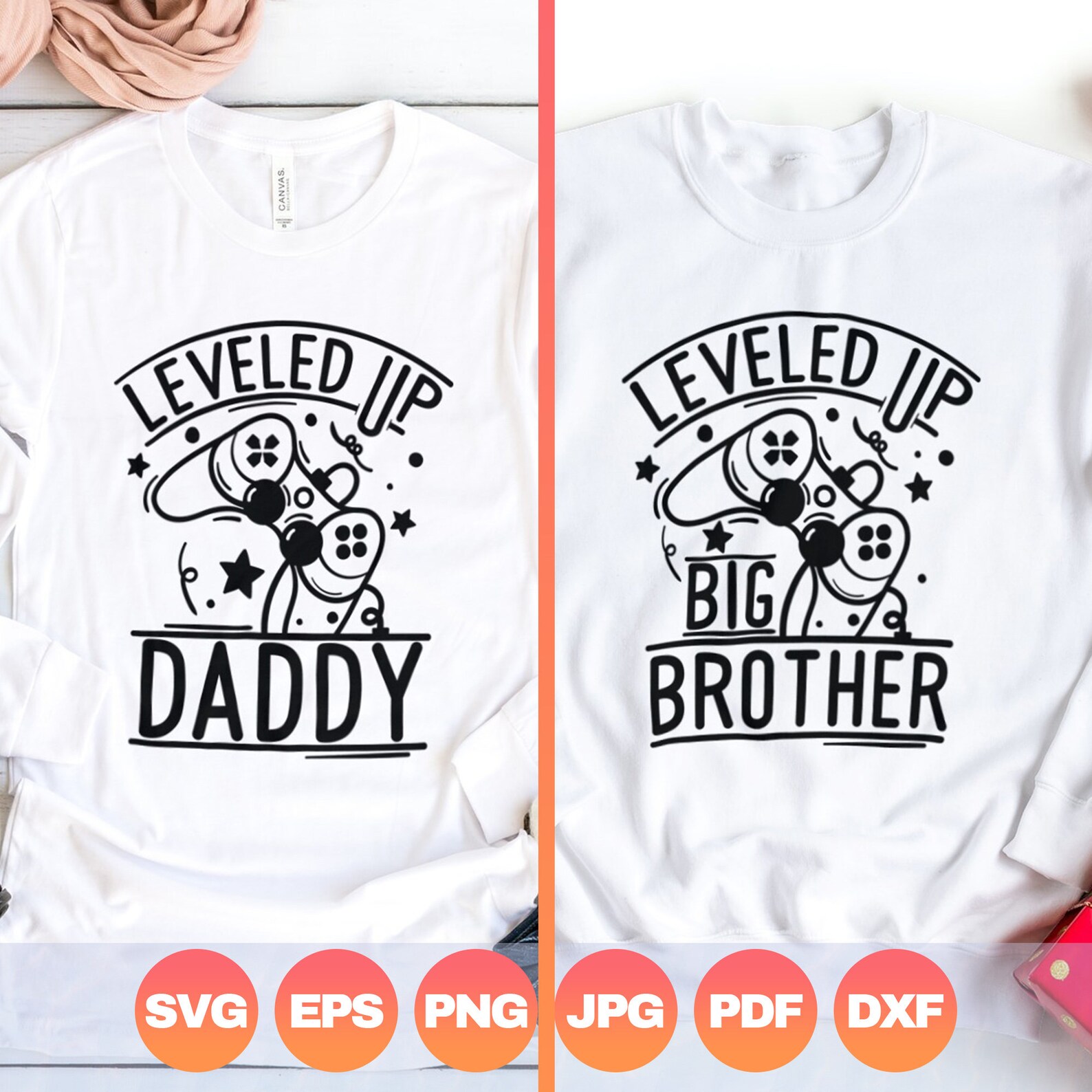 Baby Announcement Bundle Gamer Baby Svg Pregnancy - Etsy