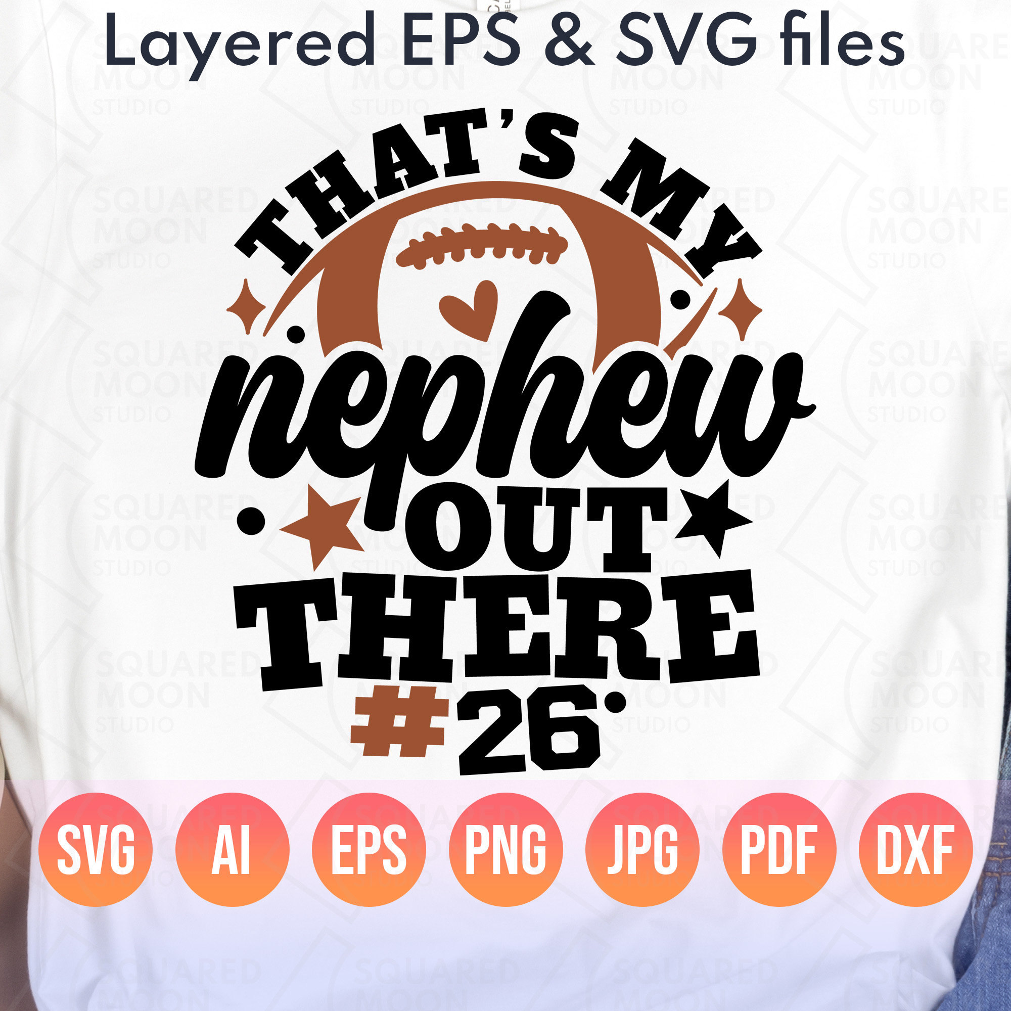 Football Aunt Svg| Football Uncle Svg| That's My Nephew Svg Png| DIY ...