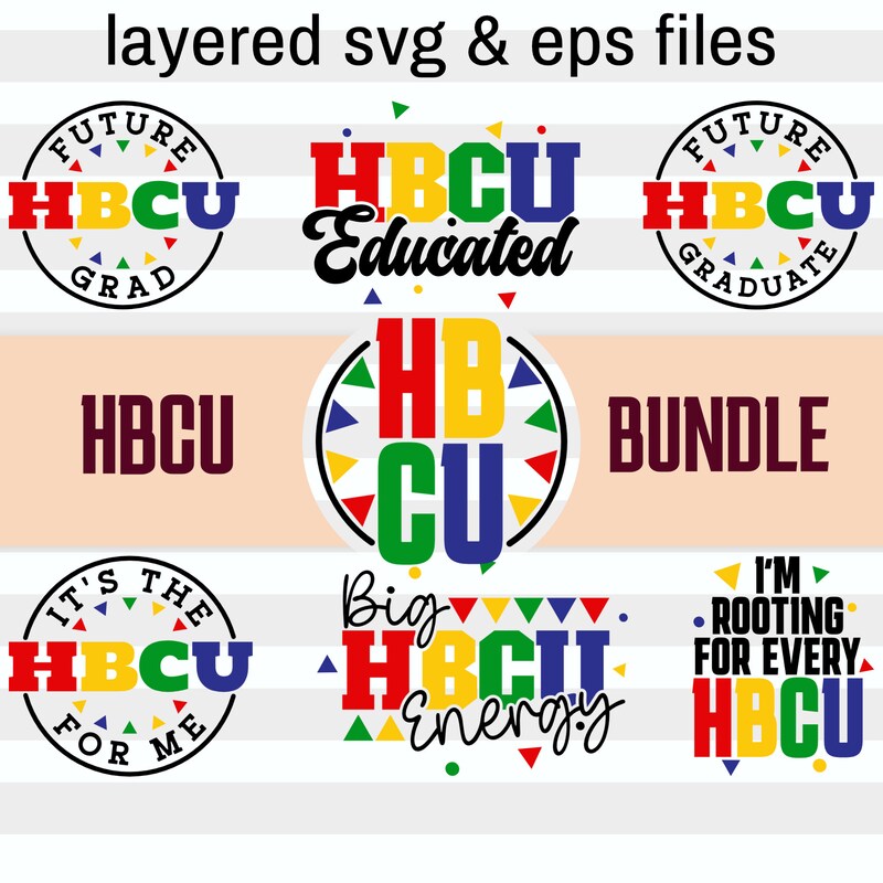 Hbcu Svg - Etsy