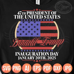 Inauguration Day 2025 Svg Png, the President of the United State, USA ...