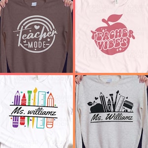 Teacher Svg Bundle| Funny Teacher Svg| Teacher Quote Png| Back to ...