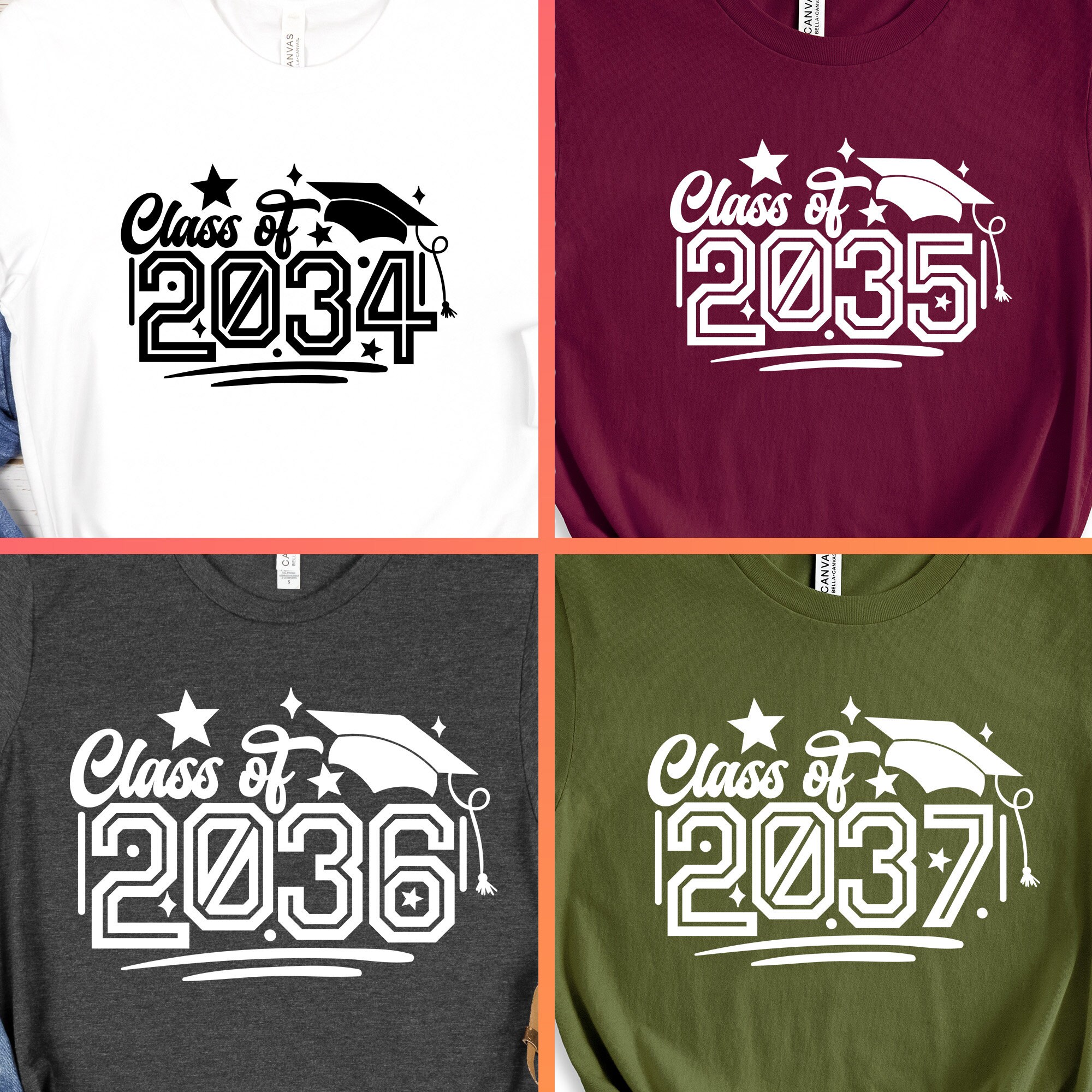 Class of 2034 2035 2036 2037 2038 2039 2040 2041 2042 2043 2044 Svg ...