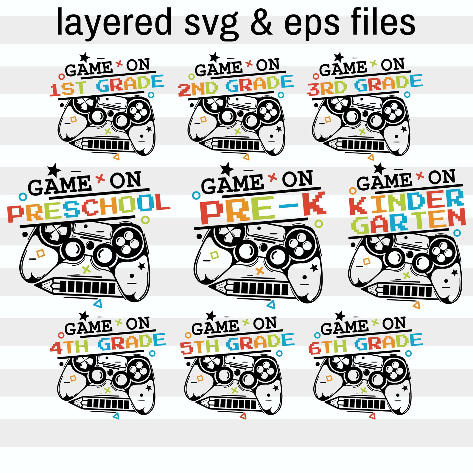 Back to School Svg First Day of School Svg Gamer Teacher Svg Shirt Game ...