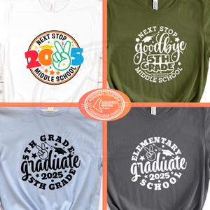 The Ultimate 5th Grade Graduation Svg Bundle, 2025 Grad Boys & Girls ...