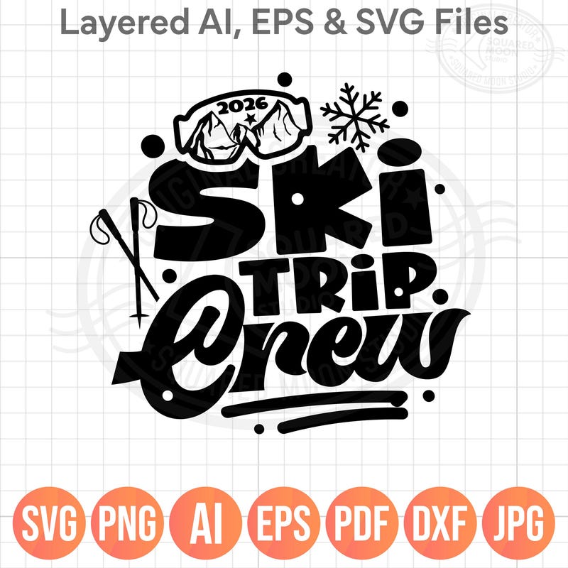 Ski Trip Crew Kids - Etsy
