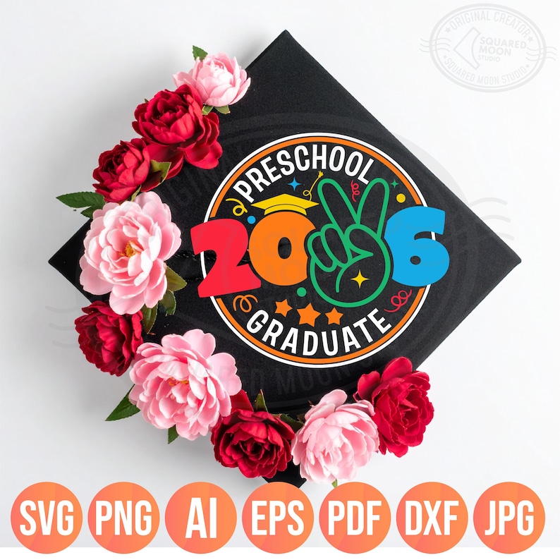Preschool Graduation Svg Png, 2026 Pre-school Graduate Shirts Design ...