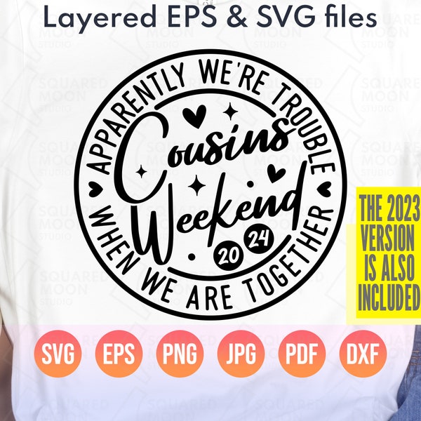 Cousins Weekend Svg - Etsy
