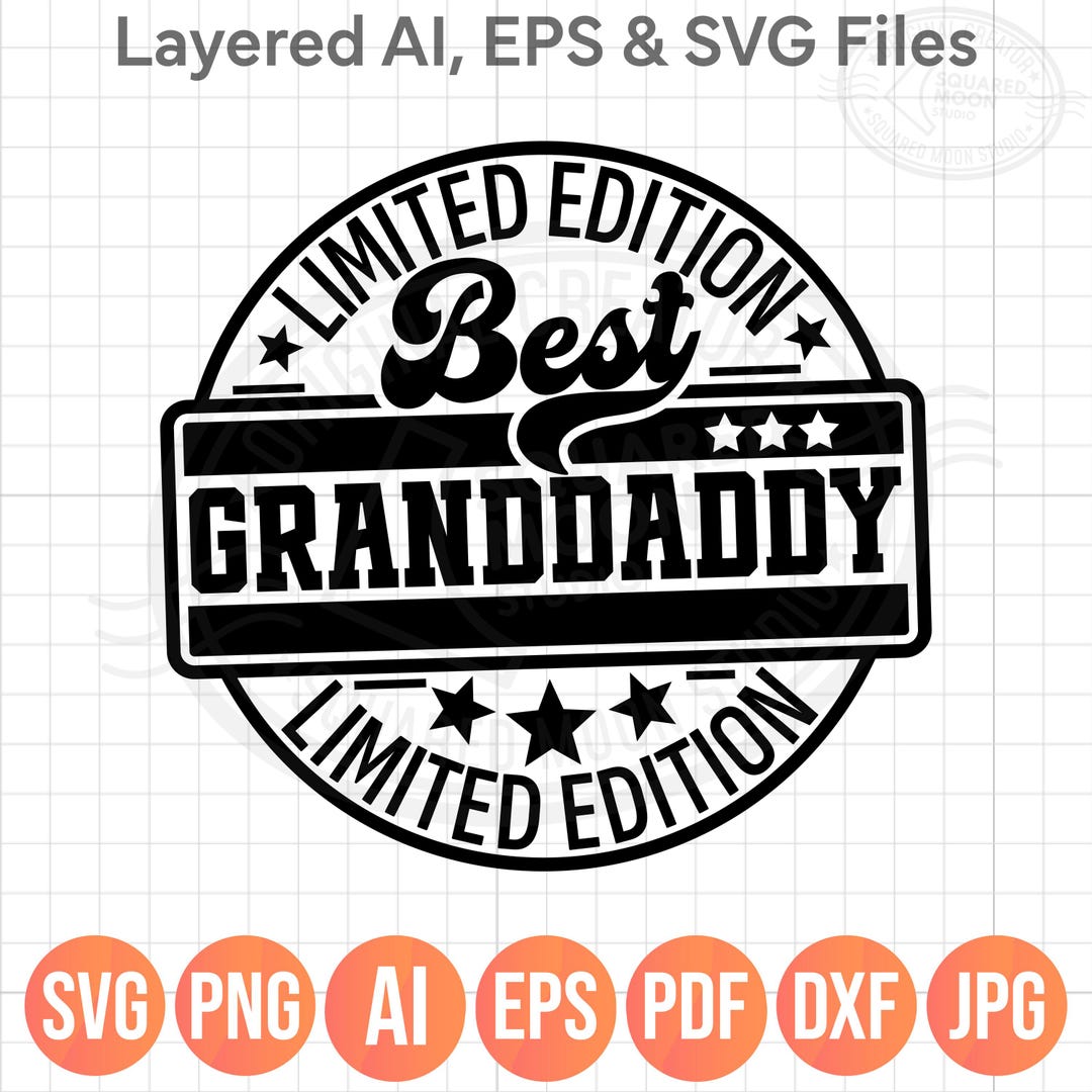 Gift for Granddaddy SVG PNG, Grandpa Shirt Design - Etsy Canada