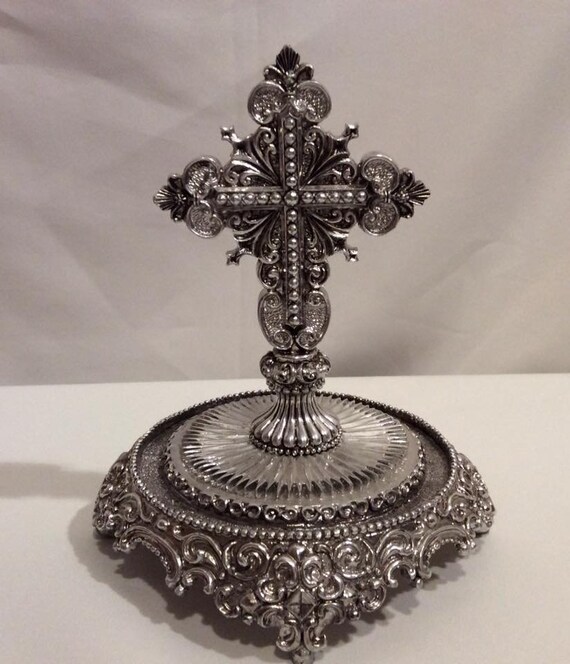 Memorabilia Old large cross house altar altar wood chipboard Crossroads ...