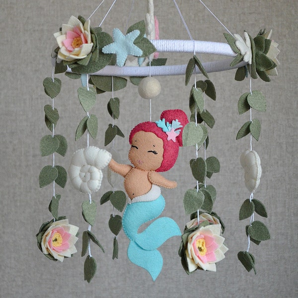 Mermaid Baby Mobile - Etsy