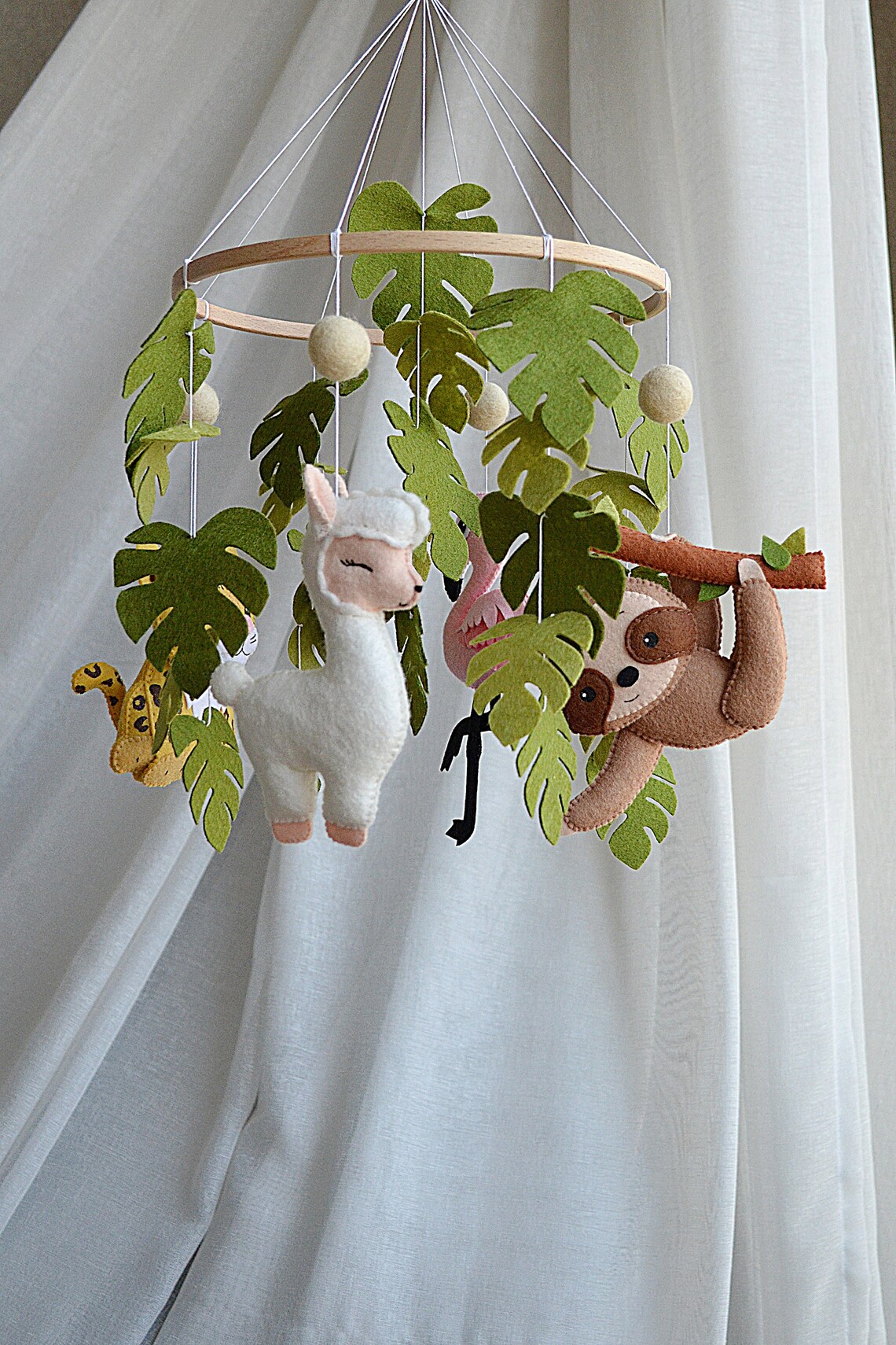 Safari Baby Mobile, Crib Mobile, Lion Baby Mobile, Giraffe Baby Mobile ...